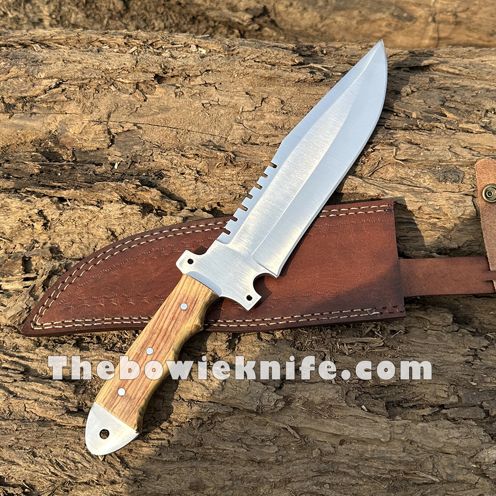 Tactical Bowie Knife Sheath TIGEROUS 15 Inch Tactical Survival Bowie