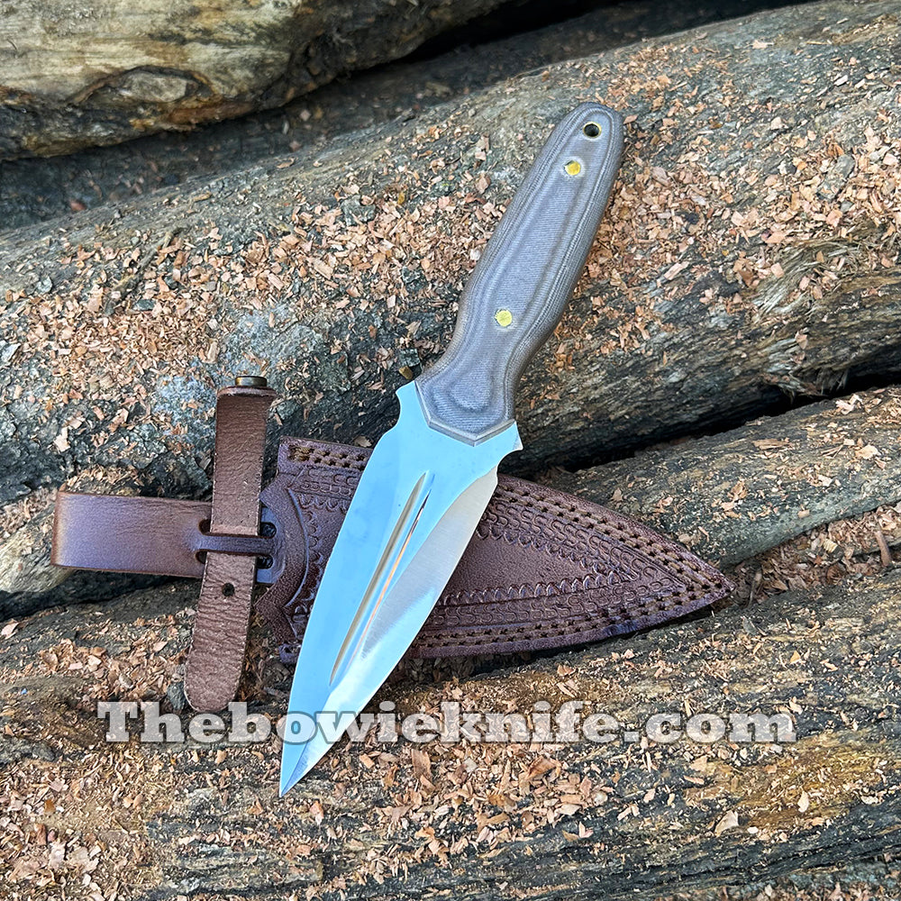 Custom Handmade Dagger Knife Full Tang Hunting Knife DK-244 – The Bowie ...